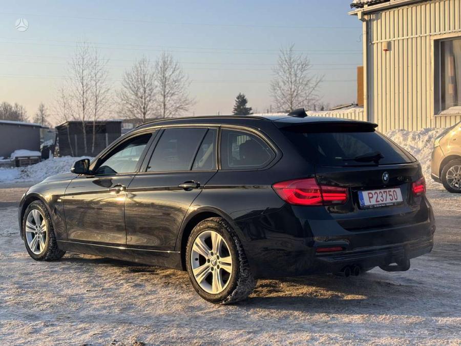 Black BMW 320 2016 in Utena, with an engine capacity of 2.00 L and mileage of 256 thousand km for 9799 €, photo 3 on AUTOMOTO.COM.LV