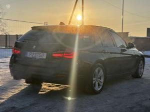 Black BMW 320 2016 in Utena, with an engine capacity of 2.00 L and mileage of 256 thousand km for 9799 €, photo 5 on AUTOMOTO.COM.LV