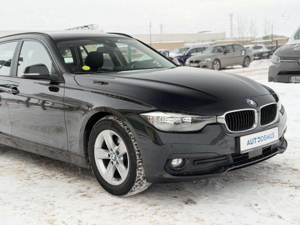 Black BMW 320 2016 in Mazeikiai, with an engine capacity of 2.00 L and mileage of 325 thousand km for 7900 €, photo 7 on AUTOMOTO.COM.LV