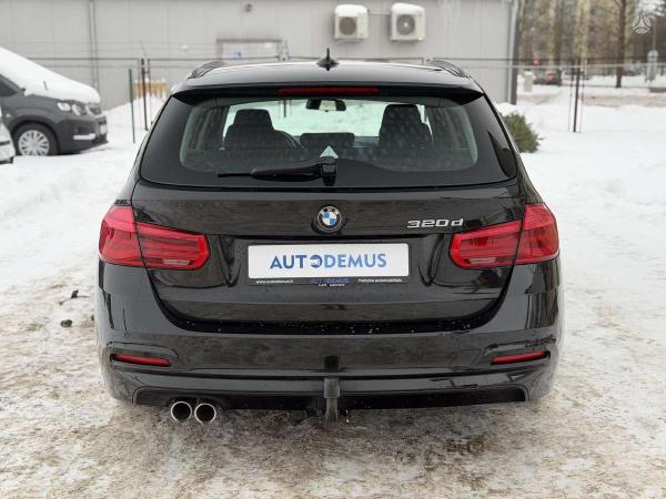 Black BMW 320 2016 in Mazeikiai, with an engine capacity of 2.00 L and mileage of 325 thousand km for 7900 €, photo 9 on AUTOMOTO.COM.LV