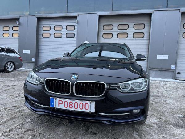 Black BMW 320 2016 in Vilnius, with an engine capacity of 2.00 L and mileage of 289 thousand km for 9999 €, photo 3 on AUTOMOTO.COM.LV