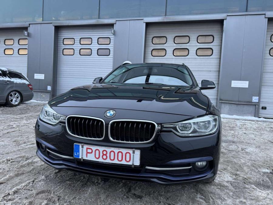 Black BMW 320 2016 in Vilnius, with an engine capacity of 2.00 L and mileage of 289 thousand km for 9999 €, photo 3 on AUTOMOTO.COM.LV
