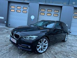 Black BMW 320 2016 in Vilnius, with an engine capacity of 2.00 L and mileage of 289 thousand km for 9999 €, photo 4 on AUTOMOTO.COM.LV