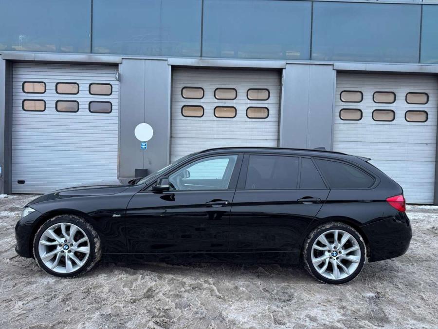 Black BMW 320 2016 in Vilnius, with an engine capacity of 2.00 L and mileage of 289 thousand km for 9999 €, photo 5 on AUTOMOTO.COM.LV