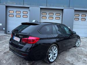Black BMW 320 2016 in Vilnius, with an engine capacity of 2.00 L and mileage of 289 thousand km for 9999 €, photo 11 on AUTOMOTO.COM.LV