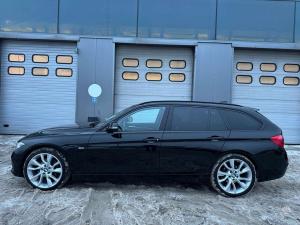 Black BMW 320 2016 in Vilnius, with an engine capacity of 2.00 L and mileage of 289 thousand km for 9999 €, photo 14 on AUTOMOTO.COM.LV