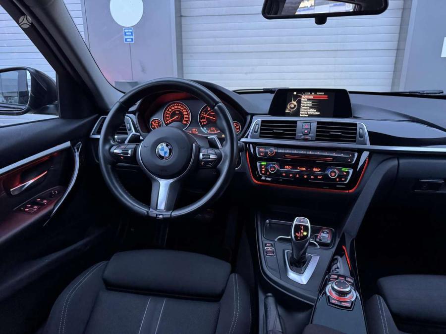 Black BMW 320 2016 in Vilnius, with an engine capacity of 2.00 L and mileage of 289 thousand km for 9999 €, photo 18 on AUTOMOTO.COM.LV