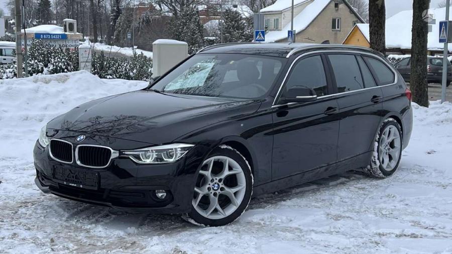 Black BMW 320 2016 in Ukmerge, with an engine capacity of 2.00 L and mileage of 280 thousand km for 10900 €, photo 2 on AUTOMOTO.COM.LV
