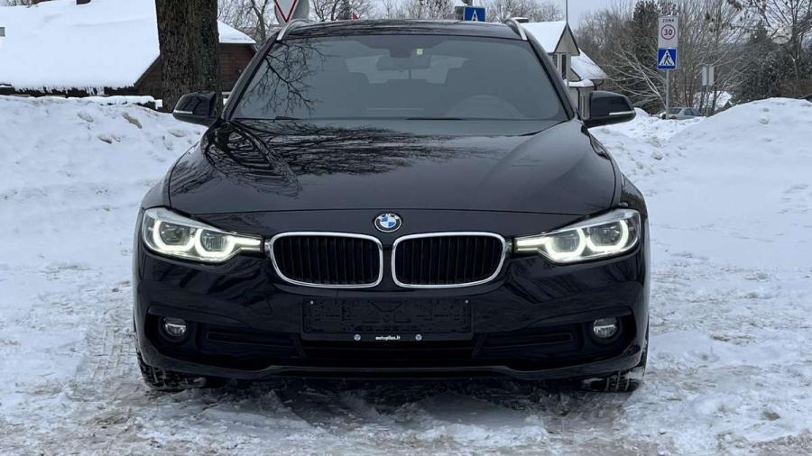 Black BMW 320 2016 in Ukmerge, with an engine capacity of 2.00 L and mileage of 280 thousand km for 10900 €, photo 3 on AUTOMOTO.COM.LV