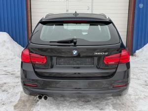 Black BMW 320 2016 in Prienai, with an engine capacity of 2.00 L and mileage of 277 thousand km for 9700 €, photo 7 on AUTOMOTO.COM.LV