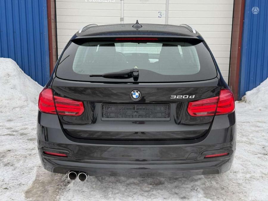 Black BMW 320 2016 in Prienai, with an engine capacity of 2.00 L and mileage of 277 thousand km for 9700 €, photo 7 on AUTOMOTO.COM.LV