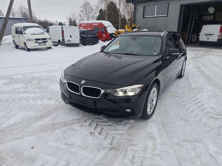 Black BMW 320 2016 in Kretinga, with an engine capacity of 2.00 L and mileage of 197 thousand km for 10950 €, photo 2 on AUTOMOTO.COM.LV
