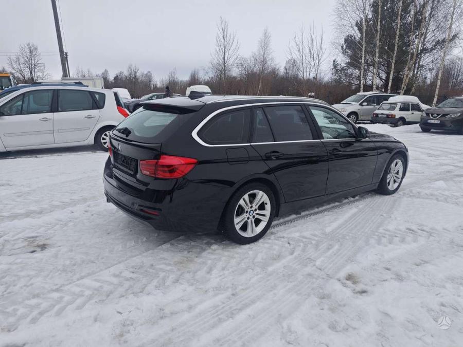 Black BMW 320 2016 in Kretinga, with an engine capacity of 2.00 L and mileage of 197 thousand km for 10950 €, photo 7 on AUTOMOTO.COM.LV
