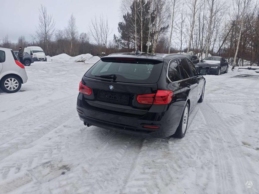Black BMW 320 2016 in Kretinga, with an engine capacity of 2.00 L and mileage of 197 thousand km for 10950 €, photo 8 on AUTOMOTO.COM.LV