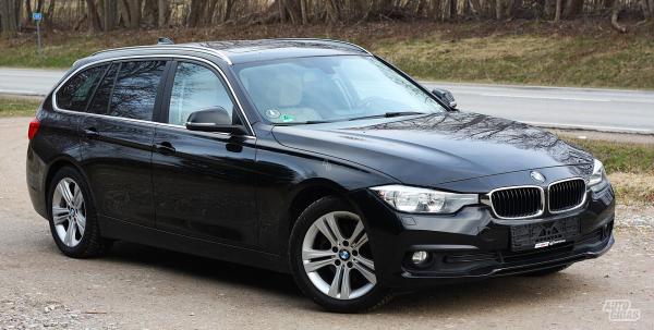 Black BMW 320 2016 in Petrikaiciai, with an engine capacity of 2.00 L and mileage of 192 thousand km for 11199 €, photo 2 on AUTOMOTO.COM.LV