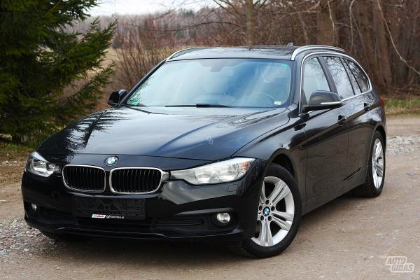 Black BMW 320 2016 in Petrikaiciai, with an engine capacity of 2.00 L and mileage of 192 thousand km for 11199 €, photo 4 on AUTOMOTO.COM.LV