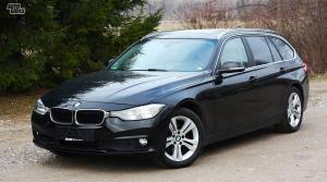Black BMW 320 2016 in Petrikaiciai, with an engine capacity of 2.00 L and mileage of 192 thousand km for 10499 €, photo  on AUTOMOTO.COM.LV