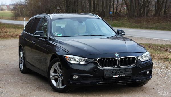 Black BMW 320 2016 in Petrikaiciai, with an engine capacity of 2.00 L and mileage of 192 thousand km for 10499 €, photo 5 on AUTOMOTO.COM.LV