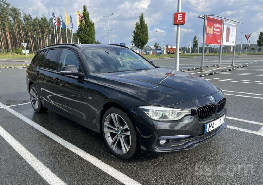 Melns BMW 320 2016 Rīga, ar dzinēja tilpumu 2.00 L un nobraukumu 221 tūkst. km par 11999 €, foto 1 vietnē AUTOMOTO.COM.LV