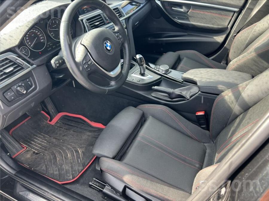 Melns BMW 320 2016 Rīga, ar dzinēja tilpumu 2.00 L un nobraukumu 221 tūkst. km par 11999 €, foto 6 vietnē AUTOMOTO.COM.LV