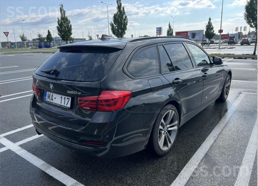 Melns BMW 320 2016 Rīga, ar dzinēja tilpumu 2.00 L un nobraukumu 221 tūkst. km par 11999 €, foto 8 vietnē AUTOMOTO.COM.LV