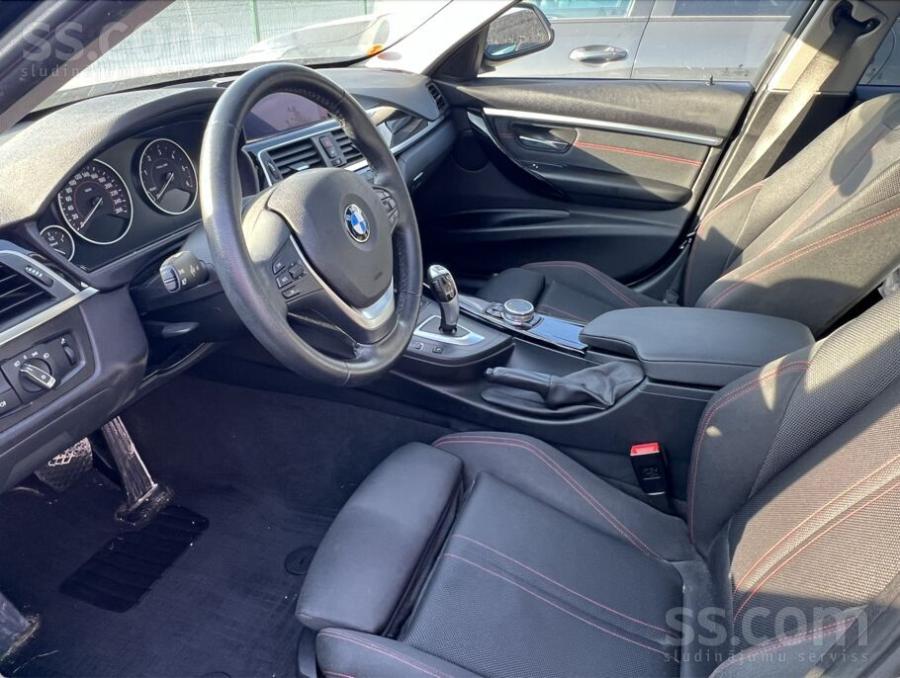 Melns BMW 320 2016 Rīga, ar dzinēja tilpumu 2.00 L un nobraukumu 221 tūkst. km par 11999 €, foto 12 vietnē AUTOMOTO.COM.LV