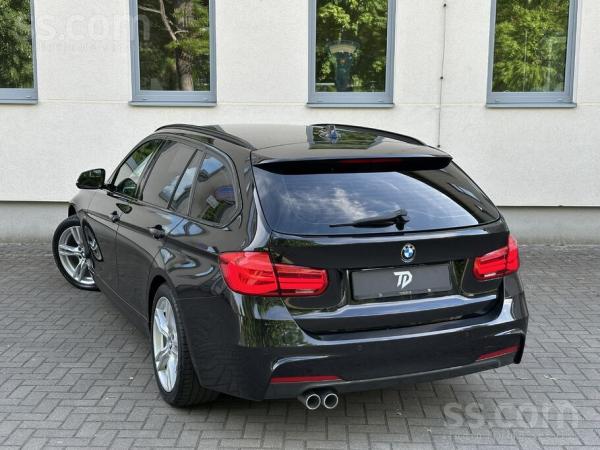Black BMW 320 2016 in Jelgava, with an engine capacity of 2.00 L and mileage of 263 thousand km for 13850 €, photo 5 on AUTOMOTO.COM.LV