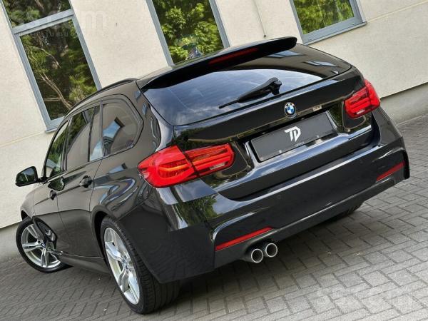 Black BMW 320 2016 in Jelgava, with an engine capacity of 2.00 L and mileage of 263 thousand km for 13850 €, photo 6 on AUTOMOTO.COM.LV