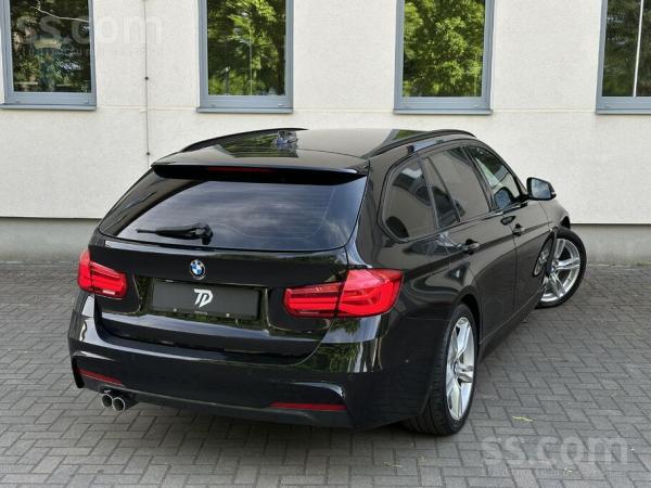 Black BMW 320 2016 in Jelgava, with an engine capacity of 2.00 L and mileage of 263 thousand km for 13850 €, photo 8 on AUTOMOTO.COM.LV