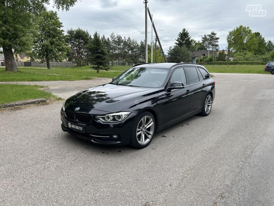 Black BMW 320 2016 in Panevezys, with an engine capacity of 2.00 L and mileage of 286 thousand km for 11000 €, photo 1 on AUTOMOTO.COM.LV
