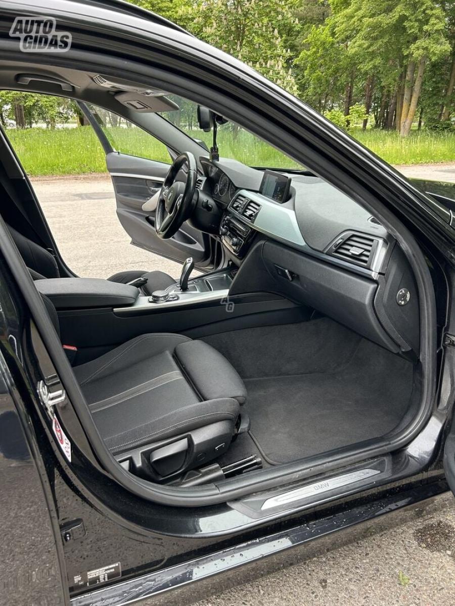 Black BMW 320 2016 in Panevezys, with an engine capacity of 2.00 L and mileage of 286 thousand km for 11000 €, photo 18 on AUTOMOTO.COM.LV