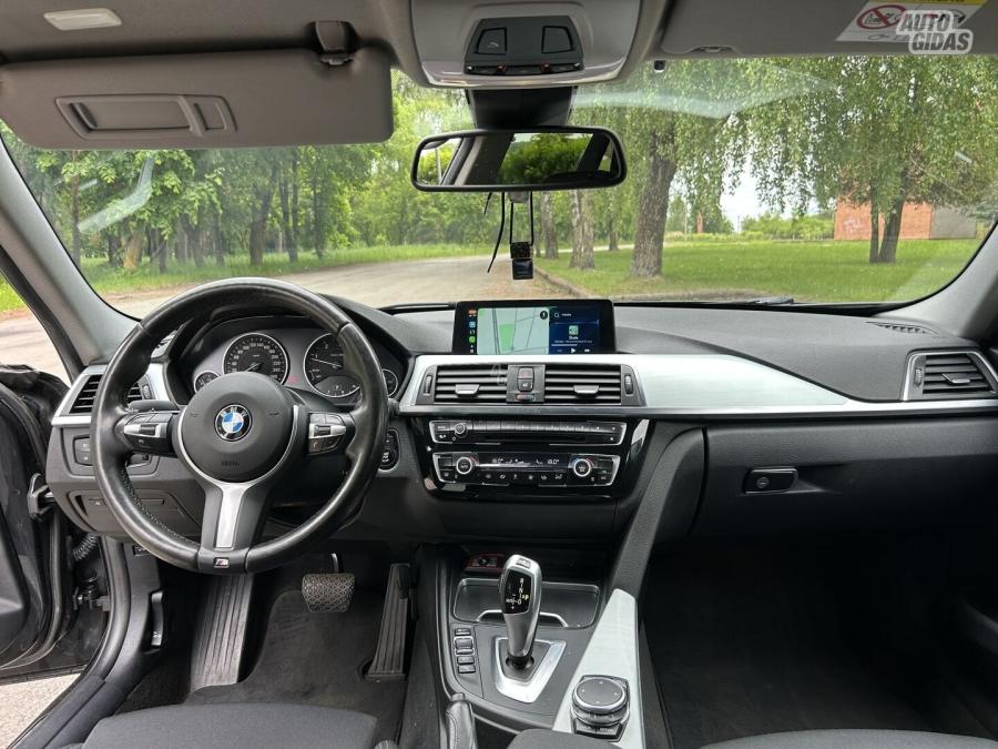 Black BMW 320 2016 in Panevezys, with an engine capacity of 2.00 L and mileage of 286 thousand km for 11000 €, photo 20 on AUTOMOTO.COM.LV