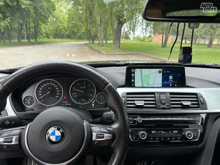 Black BMW 320 2016 in Panevezys, with an engine capacity of 2.00 L and mileage of 286 thousand km for 11000 €, photo 22 on AUTOMOTO.COM.LV