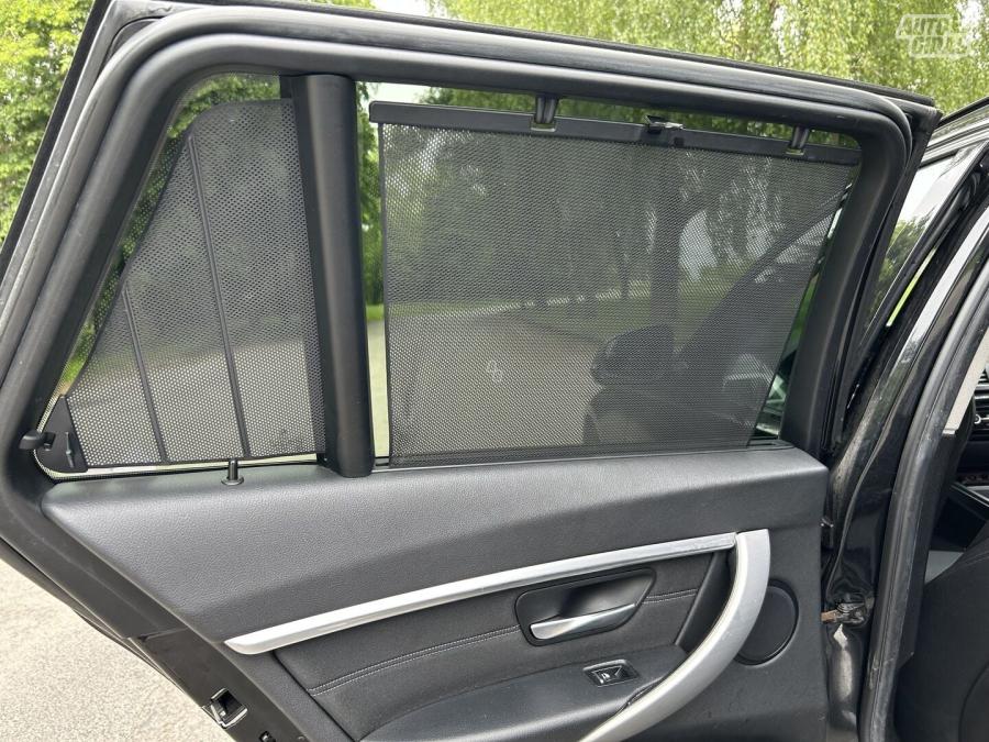 Black BMW 320 2016 in Panevezys, with an engine capacity of 2.00 L and mileage of 286 thousand km for 11000 €, photo 27 on AUTOMOTO.COM.LV