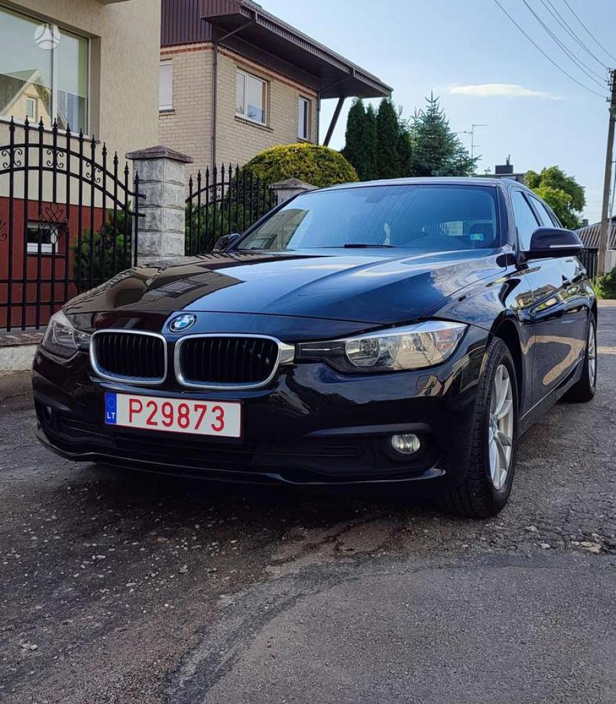 Melns BMW 320 2016 Marijampole, ar dzinēja tilpumu 2.00 L un nobraukumu 320 tūkst. km par 7300 €, foto 1 vietnē AUTOMOTO.COM.LV