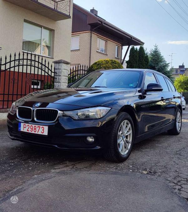 Black BMW 320 2016 in Marijampole, with an engine capacity of 2.00 L and mileage of 320 thousand km for 7300 €, photo 5 on AUTOMOTO.COM.LV