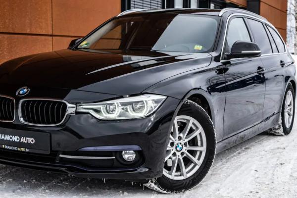 Black BMW 320 2016 in Tukums, with an engine capacity of 2.00 L and mileage of 277 thousand km for 10990 €, photo 4 on AUTOMOTO.COM.LV