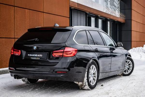 Black BMW 320 2016 in Tukums, with an engine capacity of 2.00 L and mileage of 277 thousand km for 10990 €, photo 5 on AUTOMOTO.COM.LV