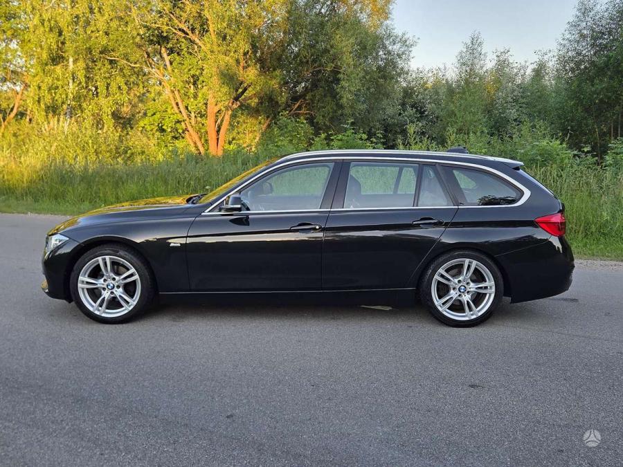 Black BMW 320 2016 in Kaunas, with an engine capacity of 2.00 L and mileage of 246 thousand km for 10500 €, photo 8 on AUTOMOTO.COM.LV