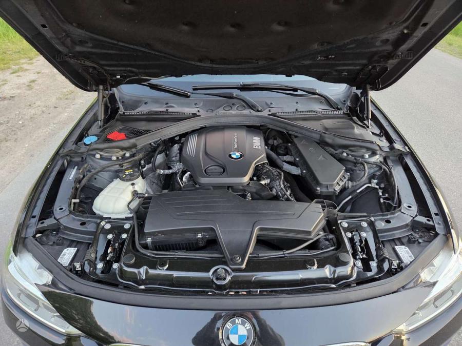 Black BMW 320 2016 in Kaunas, with an engine capacity of 2.00 L and mileage of 246 thousand km for 10500 €, photo 19 on AUTOMOTO.COM.LV