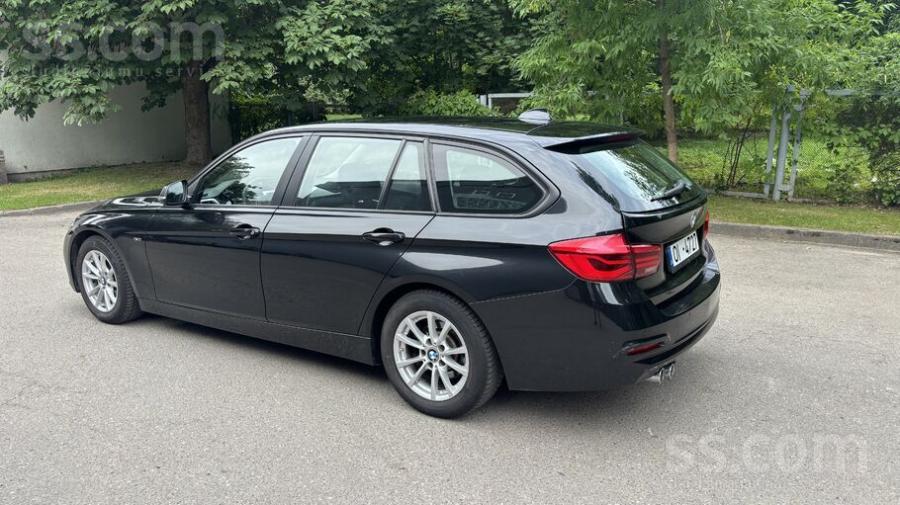 Black BMW 320 2016 in Riga, with an engine capacity of 2.00 L and mileage of 334 thousand km for 9400 €, photo 3 on AUTOMOTO.COM.LV