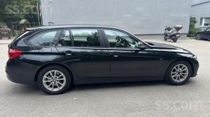 Black BMW 320 2016 in Riga, with an engine capacity of 2.00 L and mileage of 334 thousand km for 9400 €, photo 6 on AUTOMOTO.COM.LV