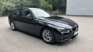 Black BMW 320 2016 in Riga, with an engine capacity of 2.00 L and mileage of 334 thousand km for 9400 €, photo 7 on AUTOMOTO.COM.LV