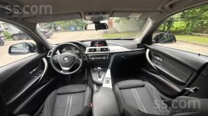 Black BMW 320 2016 in Riga, with an engine capacity of 2.00 L and mileage of 334 thousand km for 9400 €, photo 11 on AUTOMOTO.COM.LV