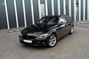 Black BMW 320 2016 in Vilnius, with an engine capacity of 2.00 L and mileage of 289 thousand km for 9850 €, photo  on AUTOMOTO.COM.LV