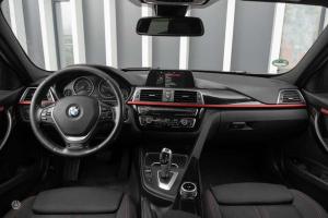 Black BMW 320 2016 in Vilnius, with an engine capacity of 2.00 L and mileage of 289 thousand km for 9850 €, photo 21 on AUTOMOTO.COM.LV