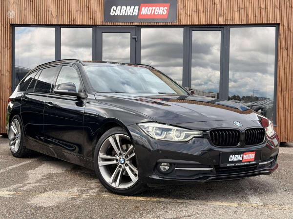 Black BMW 320 2016 in Vilnius, with an engine capacity of 2.00 L and mileage of 287 thousand km for 11690 €, photo 1 on AUTOMOTO.COM.LV