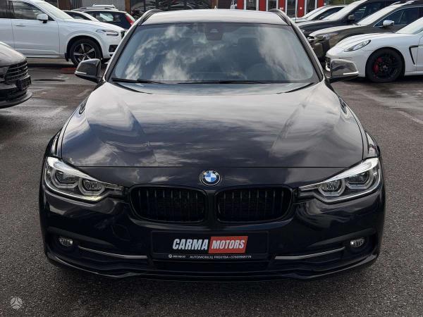 Black BMW 320 2016 in Vilnius, with an engine capacity of 2.00 L and mileage of 287 thousand km for 11690 €, photo 7 on AUTOMOTO.COM.LV
