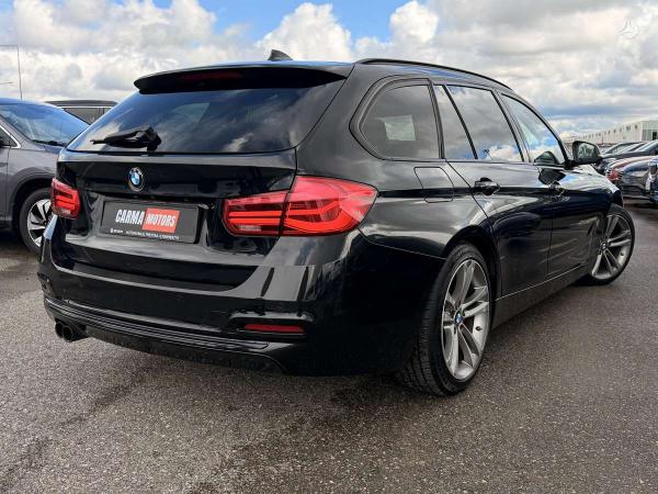 Black BMW 320 2016 in Vilnius, with an engine capacity of 2.00 L and mileage of 287 thousand km for 11690 €, photo 9 on AUTOMOTO.COM.LV