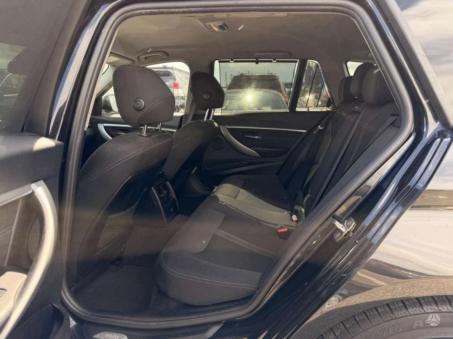 Melns BMW 320 2016 Viļņa, ar dzinēja tilpumu 2.00 L un nobraukumu 287 tūkst. km par 11690 €, foto 17 vietnē AUTOMOTO.COM.LV